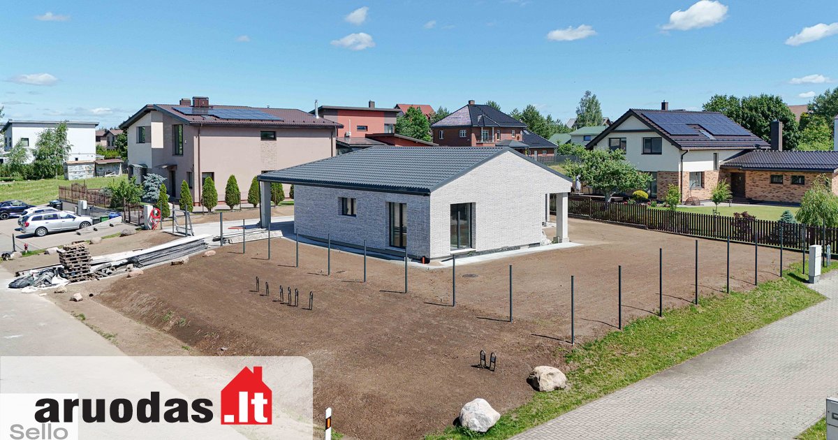 Namas, Vilniuje Tarandėje Masionių g., mūrinis namas Nekilnojamo turto ...