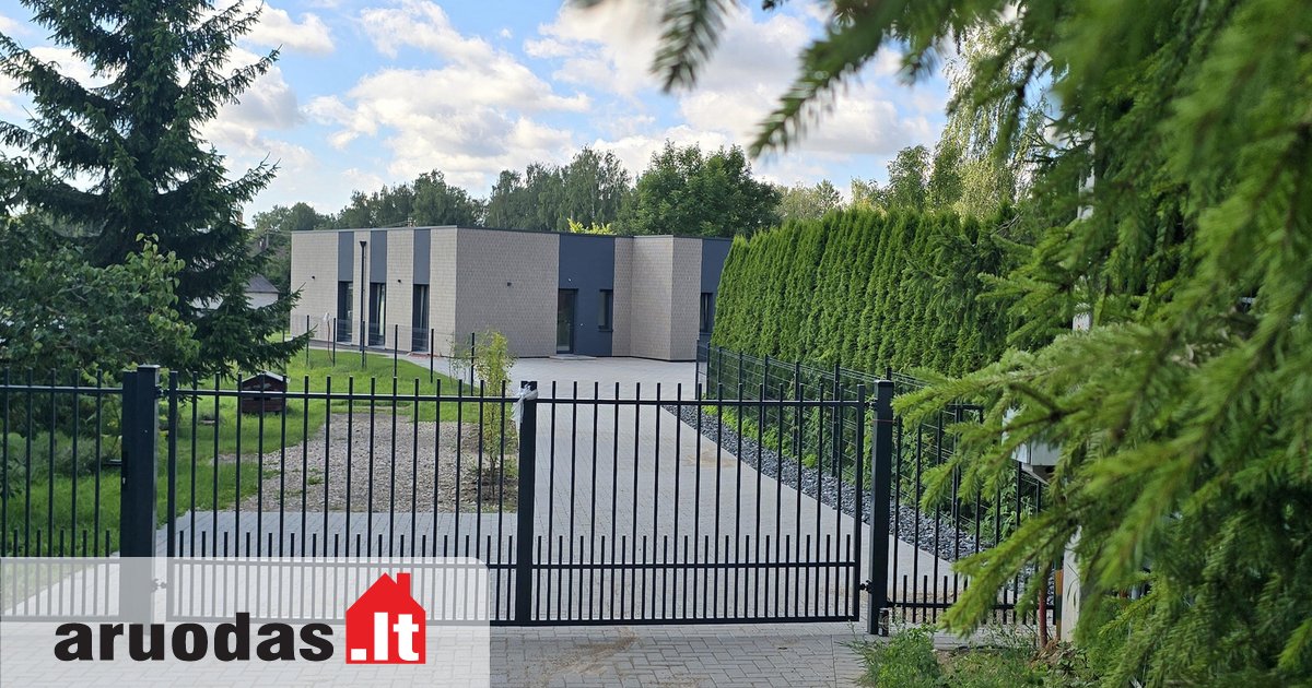 Namas, Vilniaus r. Didžiosios Riešės k. Riešės g., mūrinis sublokuotas ...