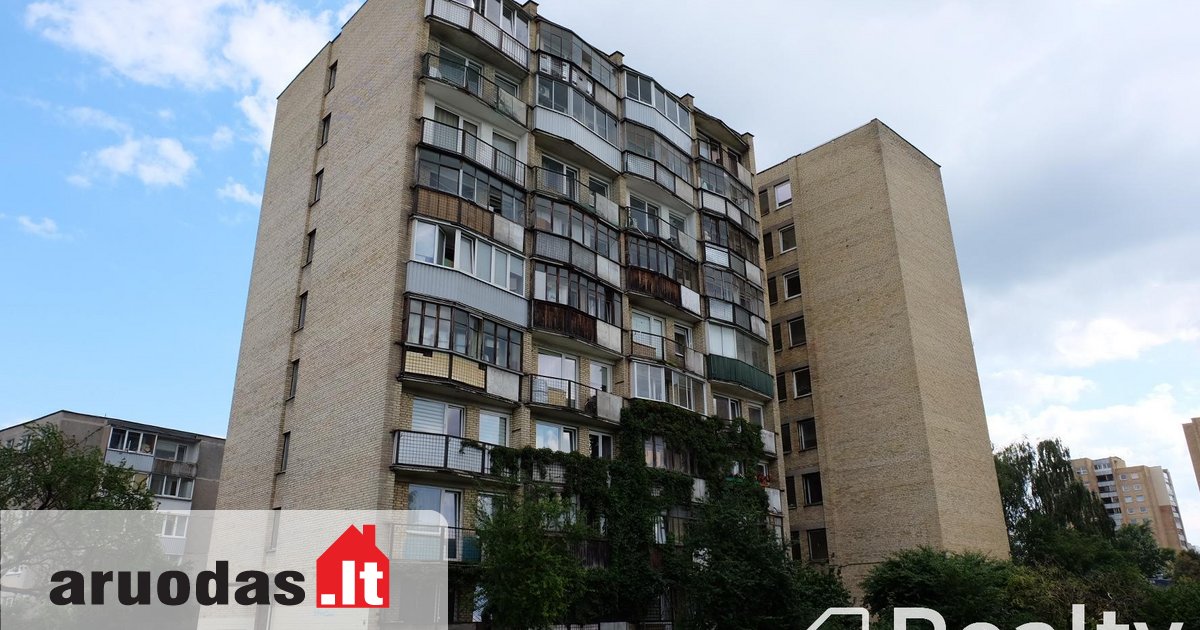 Butas, Vilniuje Žirmūnuose Žygio g., 1 kambario butas Nekilnojamo turto ...
