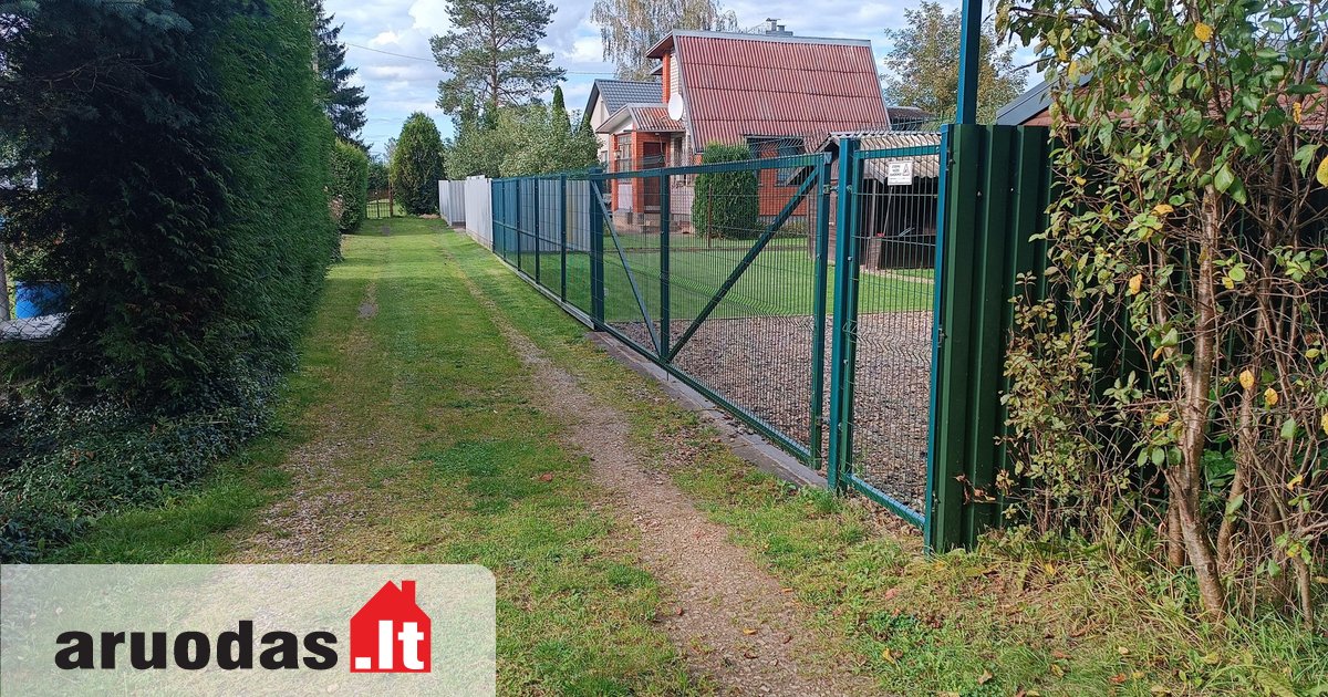 Namas, Vilniaus r. Kalvelių k. Žėručio g., medinis sodo namas ...