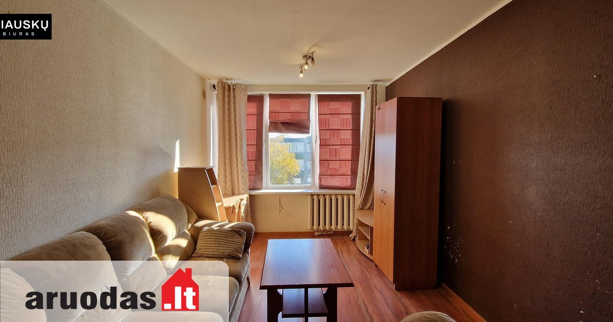 Butas, Šiauliuose Centre Varpo g., 1 kambario butas Nekilnojamo turto ...