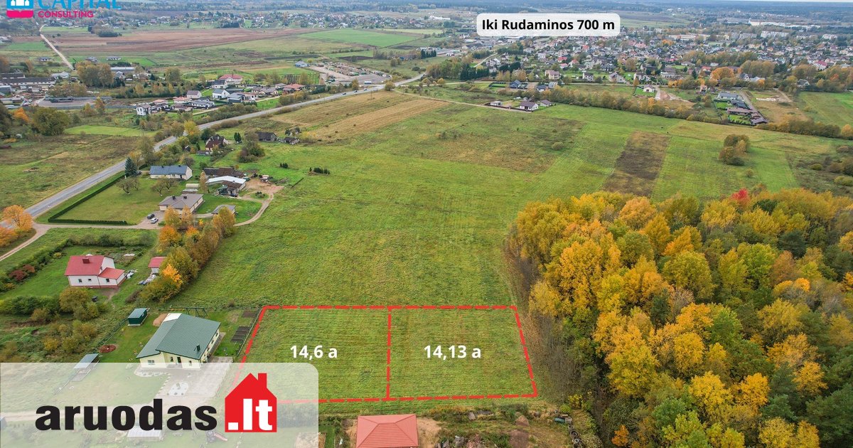 Sklypas, Vilniaus r. Parapijoniškių k. Žygio g. sklypas - Aruodas.lt