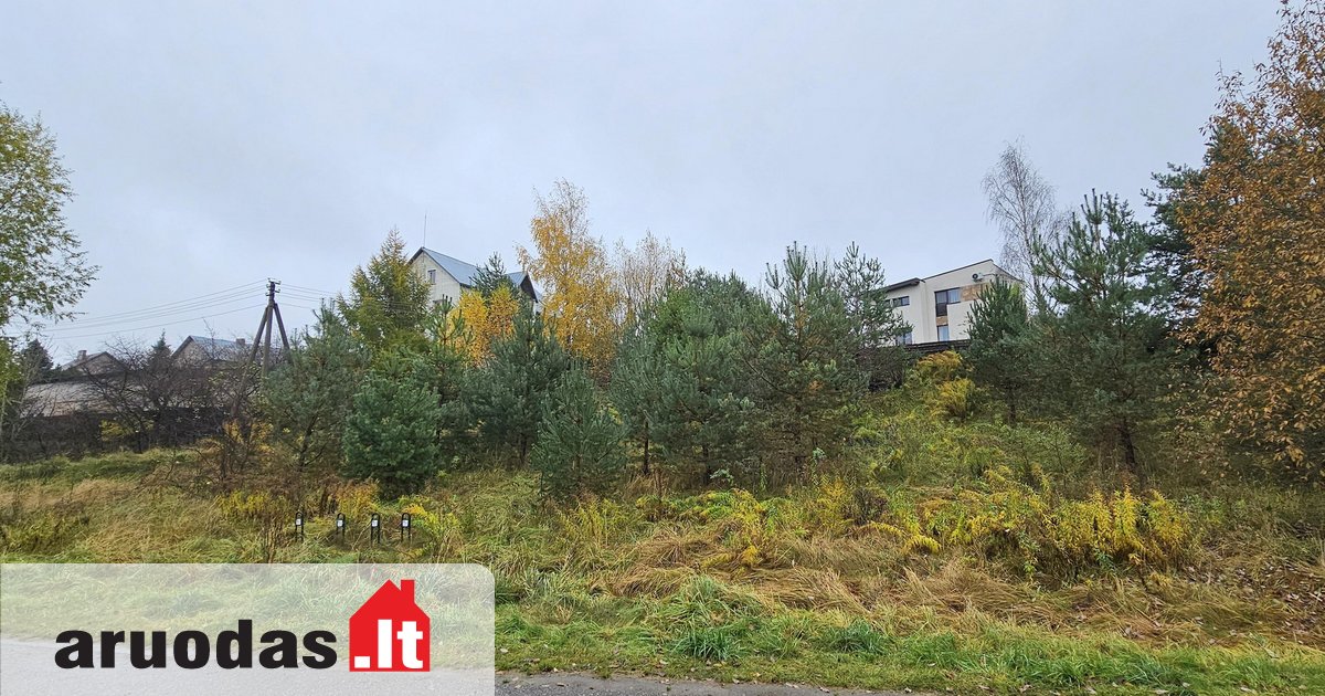 Sklypas, Vilniuje Tarandėje Pikutiškių g. sklypas - Aruodas.lt