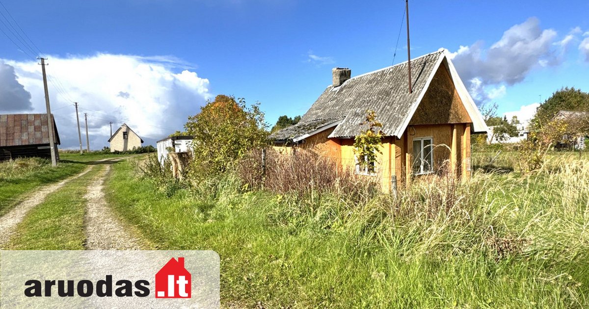 Namas, Šiaulių r. Pakapės k. Tytuvėnų g., medinis namas - Aruodas.lt