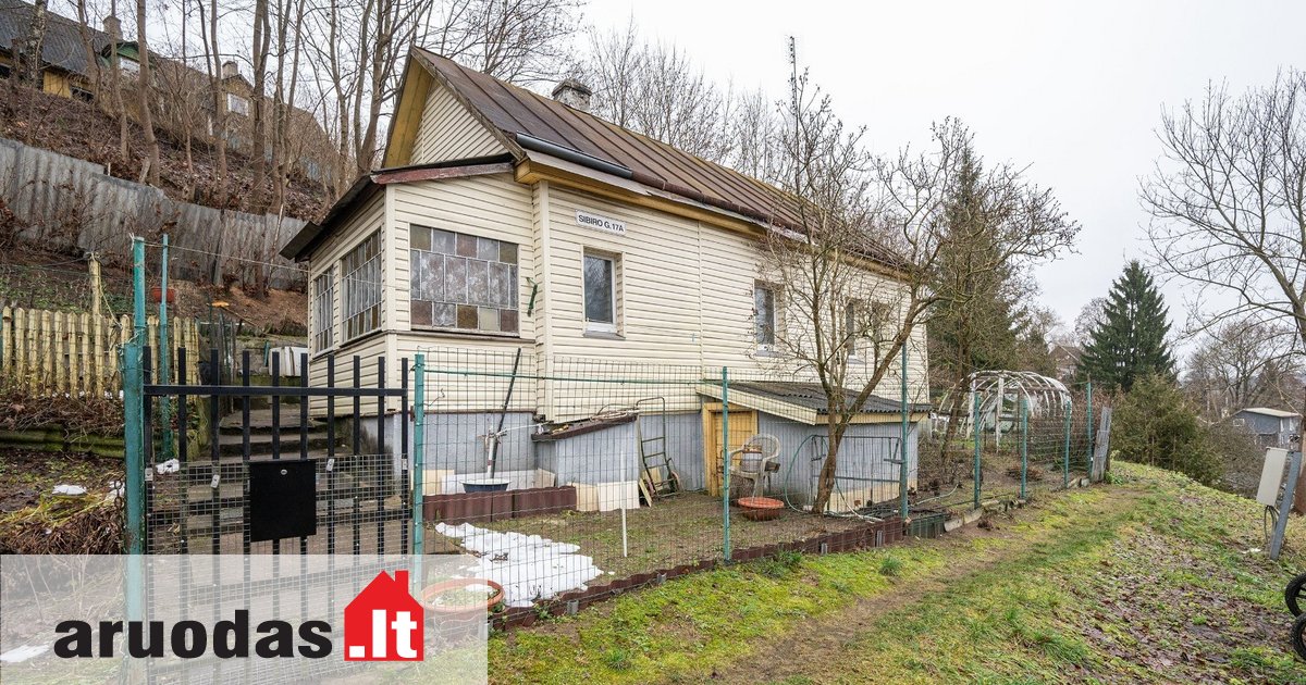 Namas, Vilniuje Markučiuose Sibiro g., rąstinis namas - Aruodas.lt