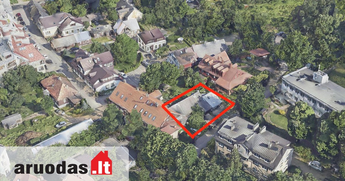 Namas, Vilniuje Užupyje Baltasis skg., medinio namo dalis - Aruodas.lt