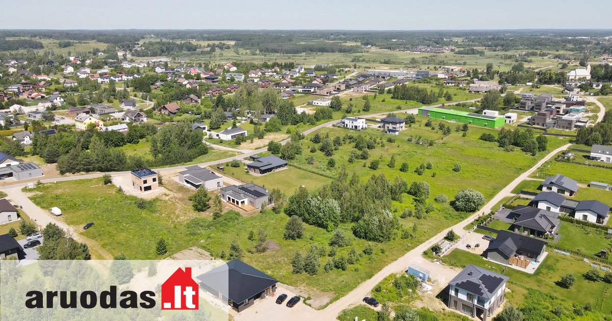 Sklypas, Vilniaus r. Didžiosios Riešės mstl. Žemoji g. sklypas - Aruodas.lt