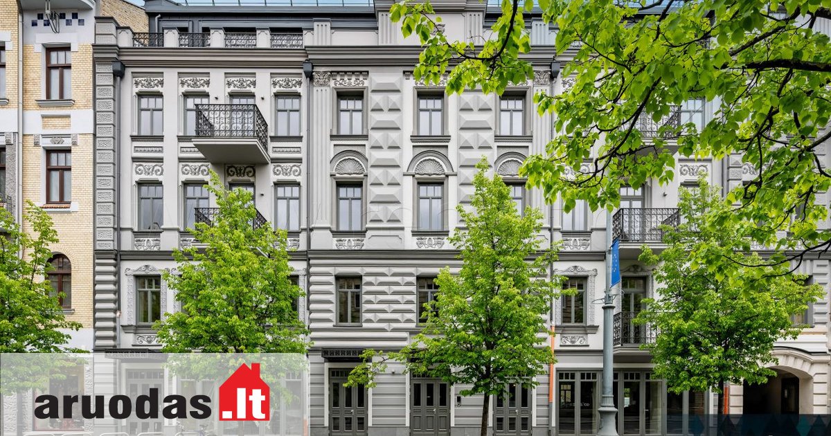Butas, Vilniuje Senamiestyje Gedimino pr., 4 kambarių butas - Aruodas.lt