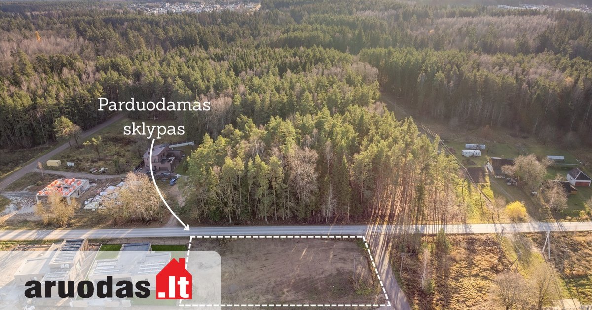 Sklypas, Vilniuje Didžiuosiuose Gulbinuose Prašiškių g. sklypas ...