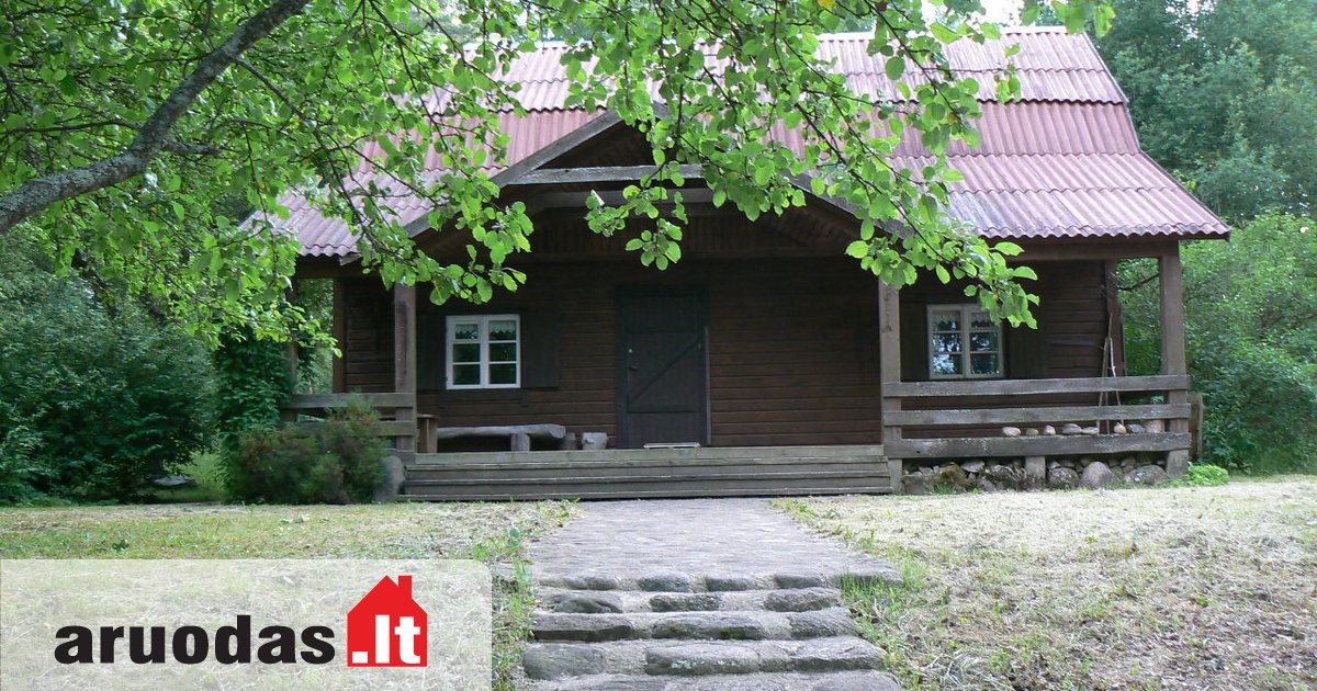 Namas, Zarasų r. Apiričio k., medinė sodyba Nekilnojamo turto skelbimai ...