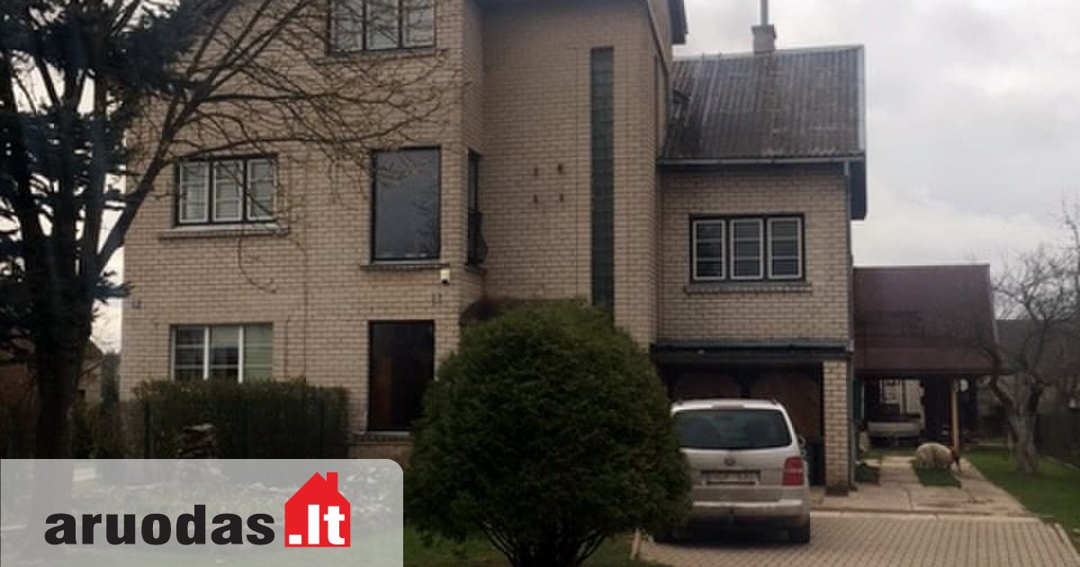 Namas, Kaune Rokuose Raistupio g., mūrinio namo dalis Nekilnojamo turto ...