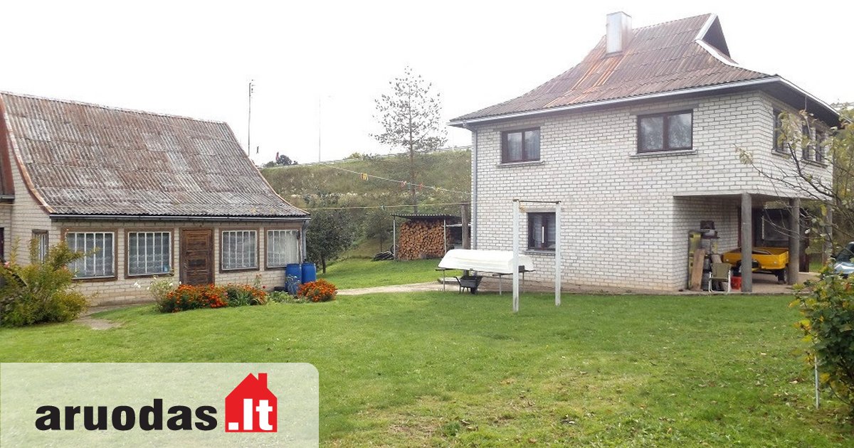 Namas, Kaune Rokuose Upėtakių g., mūrinis namas Nekilnojamo turto ...