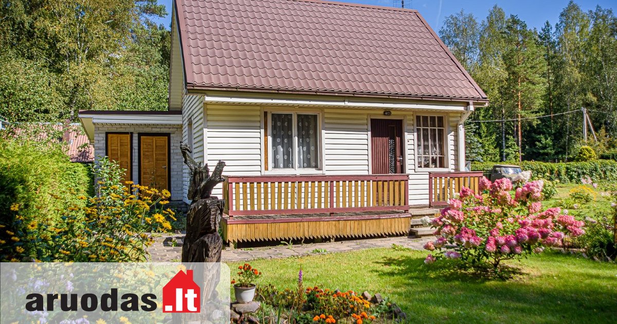 Namas, Vilniuje Antakalnyje Balžio g., karkasinis sodo namas ...